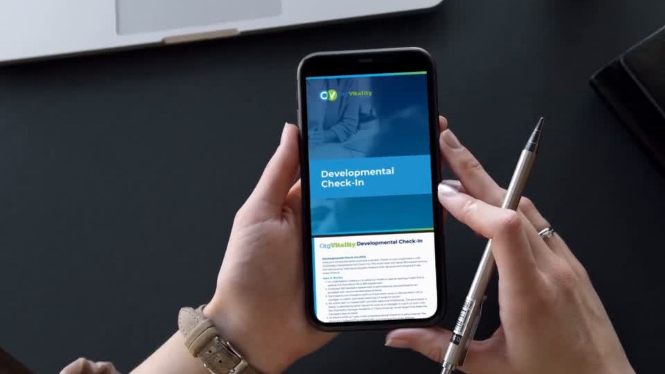 OV Guide: Developmental Check-Ins - OrgVitality